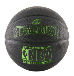 spalding nba street phantom outdoor basketball neon green 29.5"