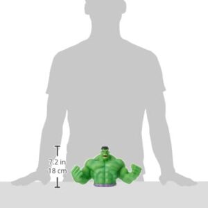 Marvel Hulk Bust Bank - Green Action Figure