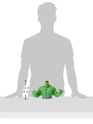 Marvel Hulk Bust Bank - Green Action Figure