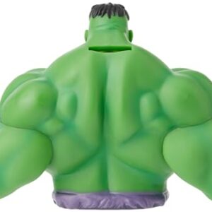 Marvel Hulk Bust Bank - Green Action Figure