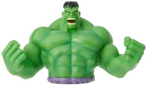 marvel hulk bust bank - green action figure