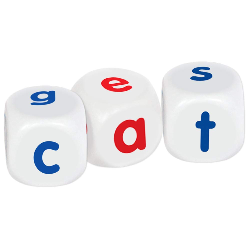 Junior Learning Roll a Word Develop Spelling and Word Formation Dice, Multi