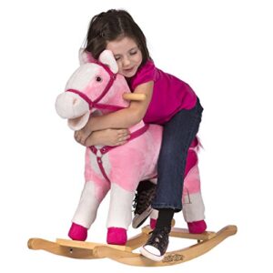 Rockin' Rider Holly Rocking Horse, Pink Large