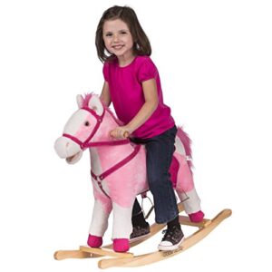 Rockin' Rider Holly Rocking Horse, Pink Large