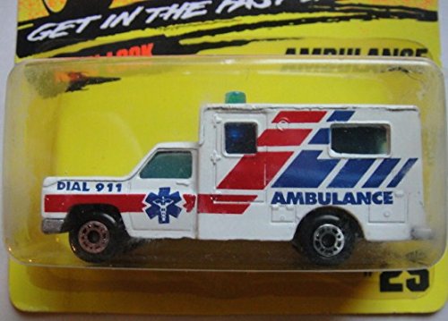 MATCHBOX WHITE AMBULANCE #25