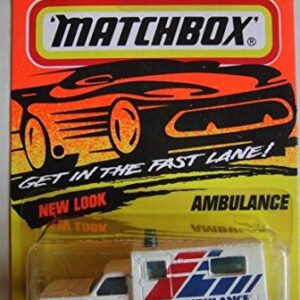 MATCHBOX WHITE AMBULANCE #25