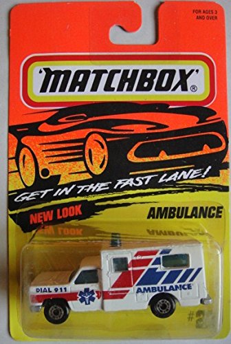 MATCHBOX WHITE AMBULANCE #25