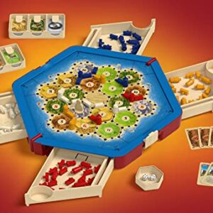 CATAN Traveler COMPACT EDITION Board Game - Settle, Trade, and Build on the Go! Strategy Game, Family Game for Kids and Adults, Ages 10+, 2-4 Players, 60 Minute Playtime, Made by CATAN Studio