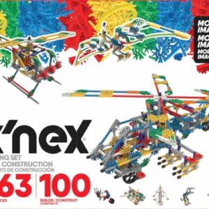 K’NEX Imagine: 100 Model Building Set – 863 Pieces, STEM Learning Creative Construction Model for Ages 7-10, Interlocking Engineering Toy for Boys & Girls, Adults - Amazon Exclusive