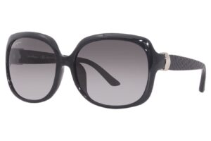 salvatore ferragamo grey gradient rectangular ladies sunglasses sf739sa 001 59