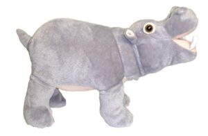 adore 14" standing farting hippo plush stuffed animal toy