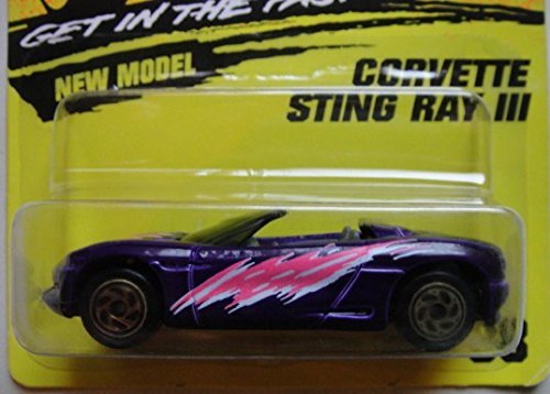 MATCHBOX SUPER FAST PURPLE CORVETTE STING RAY III #38