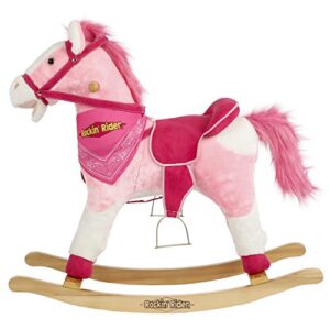 Rockin' Rider Holly Rocking Horse, Pink Large