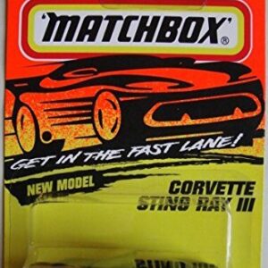 MATCHBOX SUPER FAST PURPLE CORVETTE STING RAY III #38