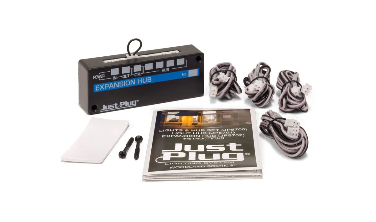 Woodland Scenics JP5702 Just Plug(TM) Lighting System, Expansion Hub