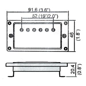 Kmise Electric Guitar Electronics (A9219)