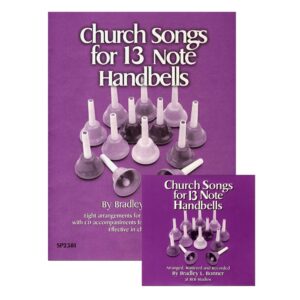 bonner church song book for 13-note handbells plus cd (8 songs; all ages)