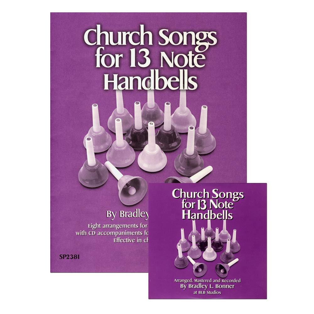 Bonner Church Song Book for 13-Note Handbells plus CD (8 Songs; All Ages)