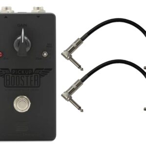 Seymour Duncan 11900-003 Pickup Booster Pedal w/ 2 Patch Cables