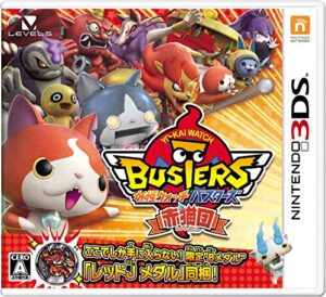 yo-kai watch busters red cat team ver for nintendo 3ds japanese version