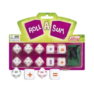 junior learning roll a sum dice game