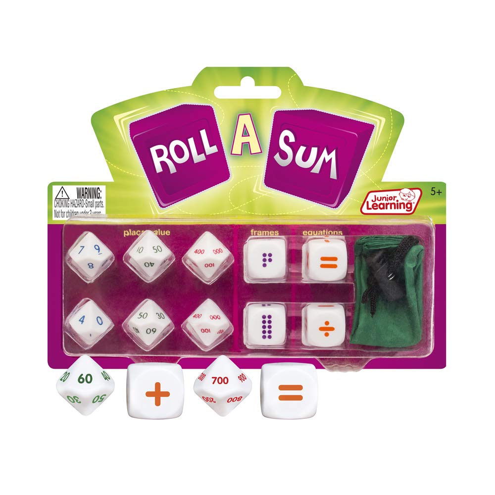 Junior Learning Roll A Sum Dice Game