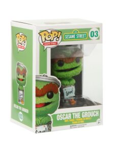 funko pop tv: sesame street oscar the grouch action figure