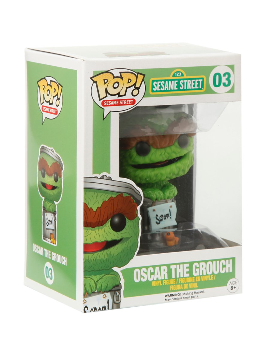 Funko POP TV: Sesame Street Oscar The Grouch Action Figure