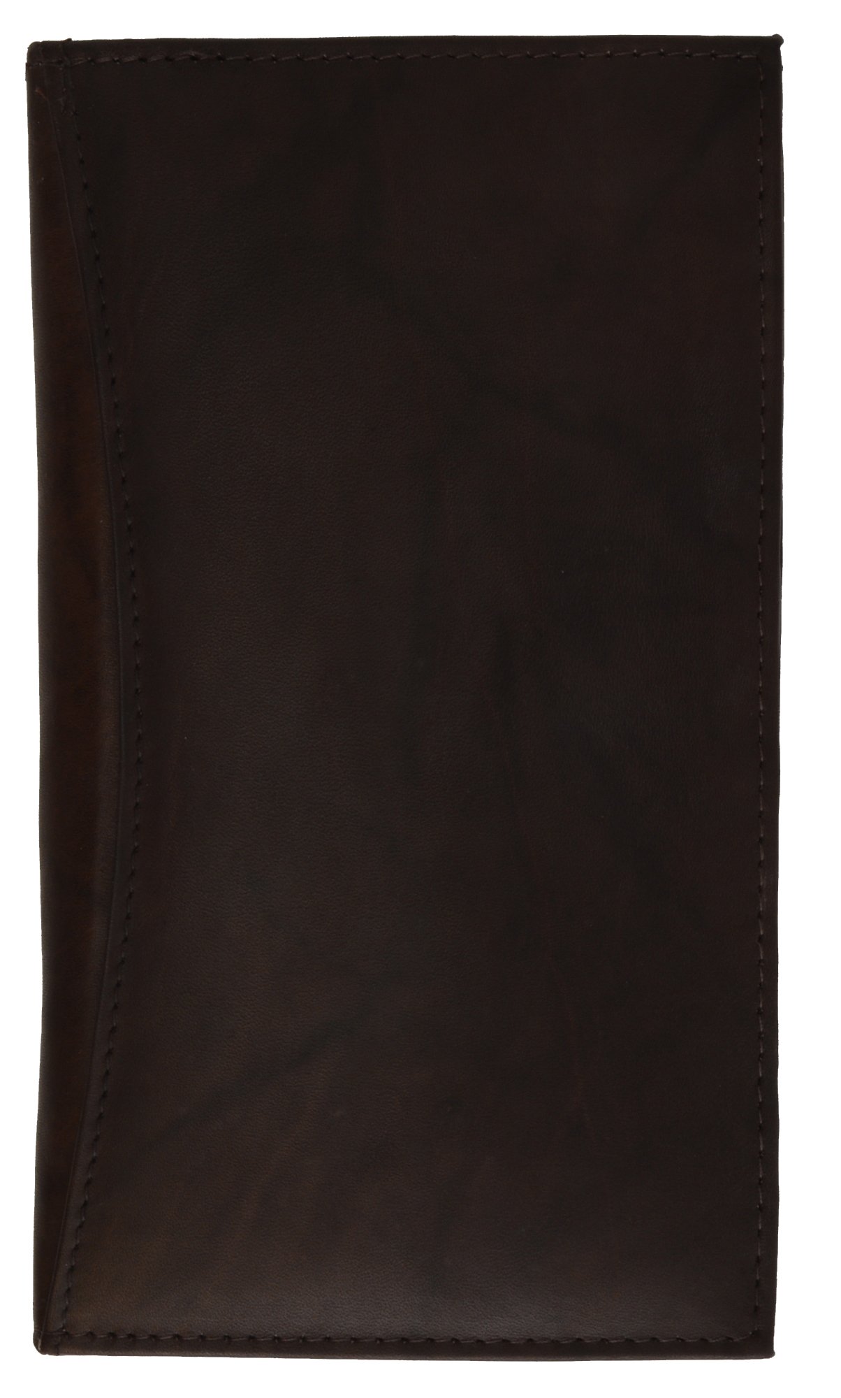 MARSHAL Wallet Womens Leather Long Credit Card Organizational Wallet (Brown)