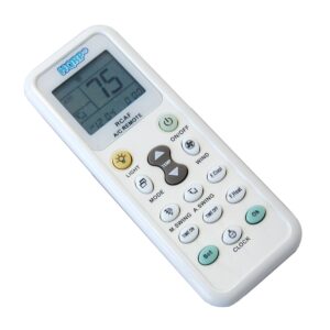 HQRP Remote Control Compatible with Sanyo 9203908675035 RCS-4HVPIS4U KHS0971 KHS1271 KHS1872 Air Conditioner Controller