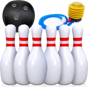 etna giant inflatable bowling set