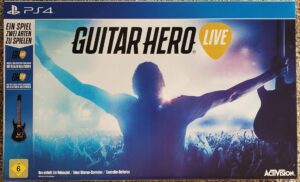 guitar hero live for ps4 - english game/german box cover