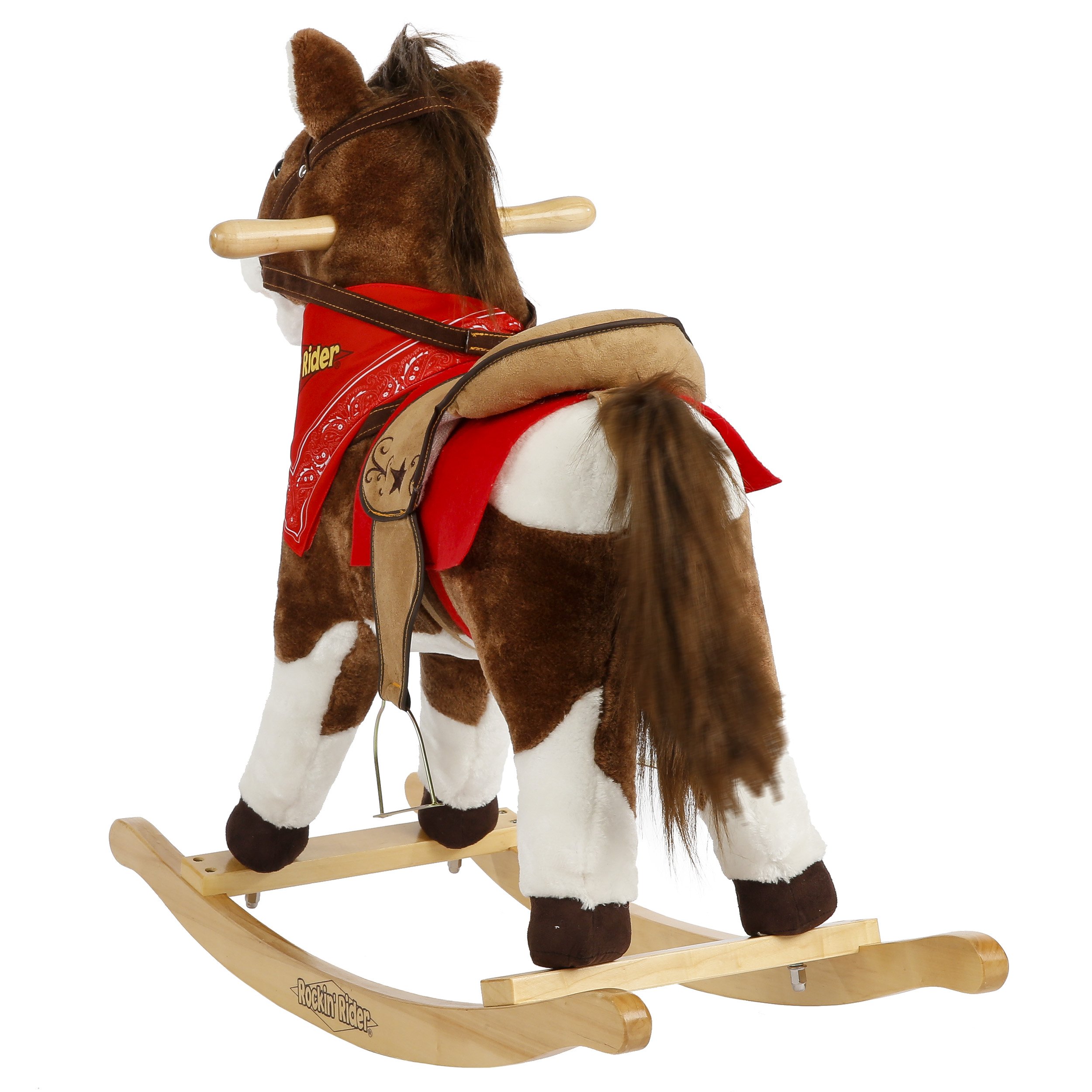 Rockin' Rider Laredo Rocking Horse Ride On Brown, Large