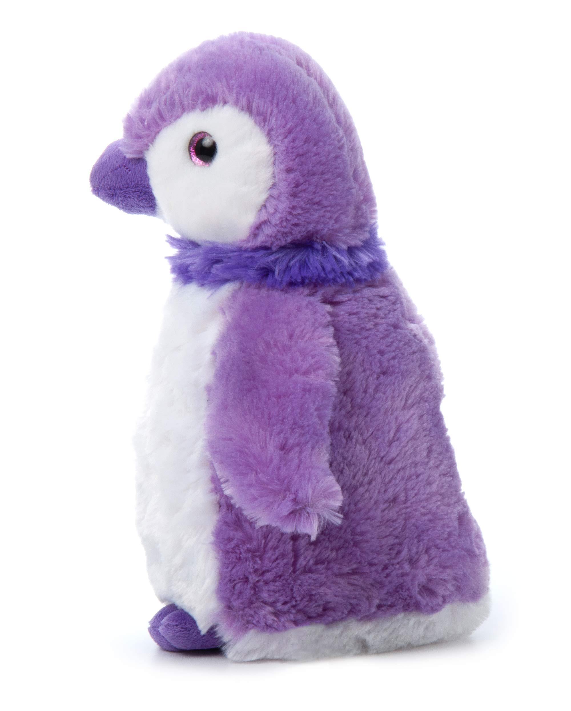 The Petting Zoo, Posh Penguin Stuffed Animal, Gifts for Girls, Purple Penguin Plush Toy 12 inches