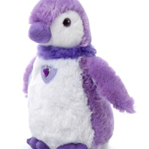 The Petting Zoo, Posh Penguin Stuffed Animal, Gifts for Girls, Purple Penguin Plush Toy 12 inches