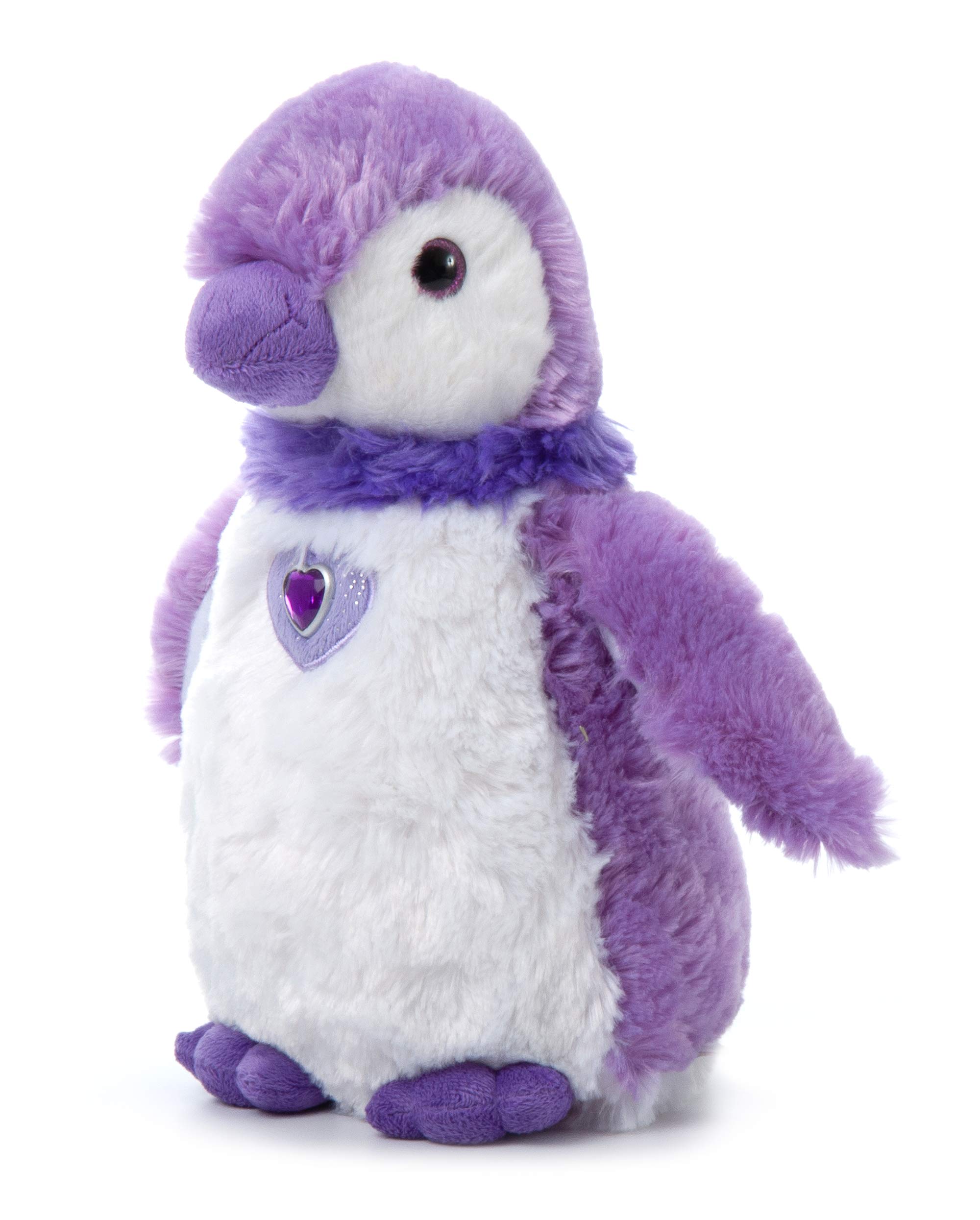 The Petting Zoo, Posh Penguin Stuffed Animal, Gifts for Girls, Purple Penguin Plush Toy 12 inches