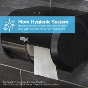 COMPACT® CORELESS 2-PLY RECYCLED TOILET PAPER BY GP PRO (GEORGIA-PACIFIC), 18 ROLLS PER PACKAGE