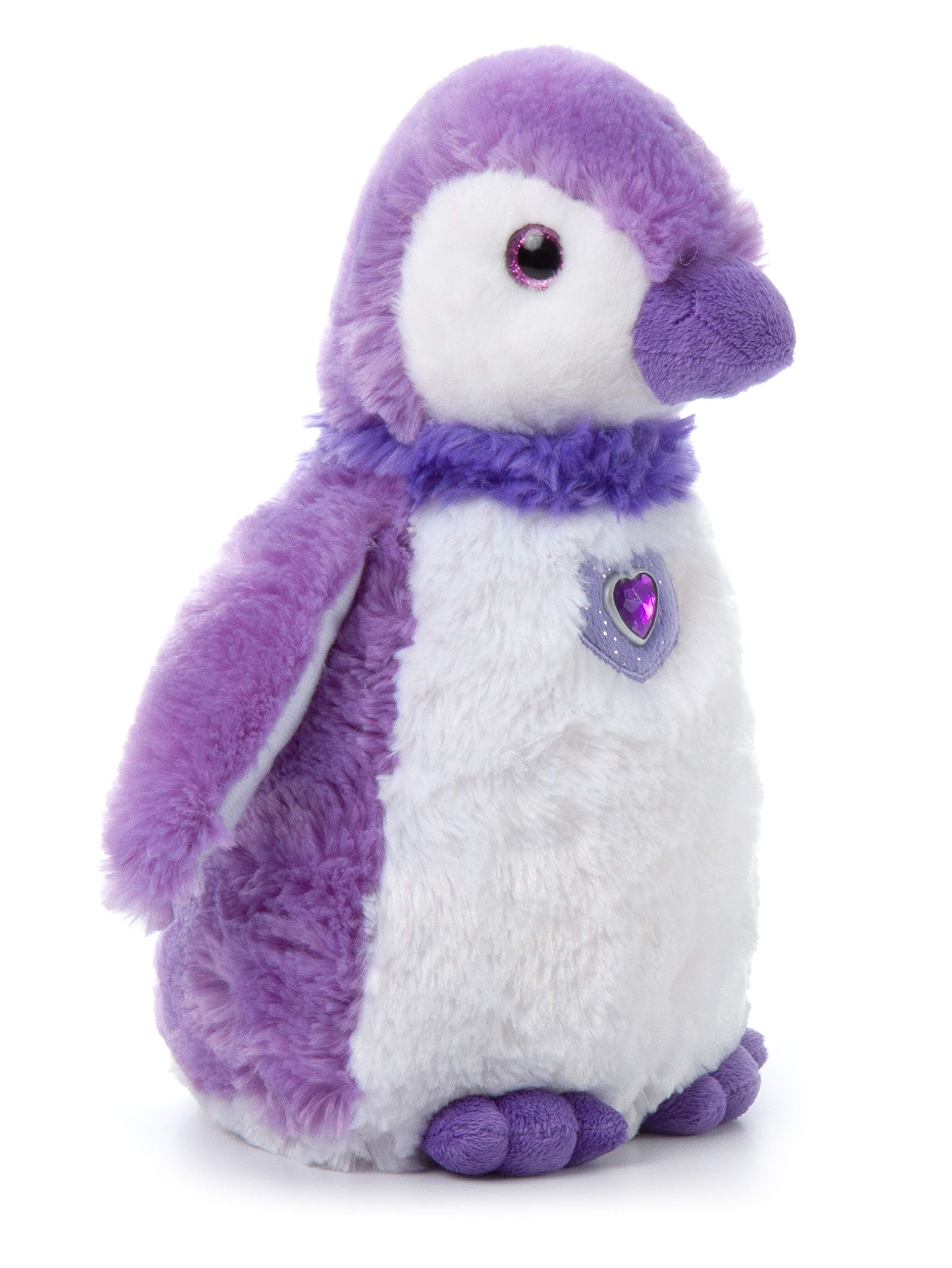 The Petting Zoo, Posh Penguin Stuffed Animal, Gifts for Girls, Purple Penguin Plush Toy 12 inches