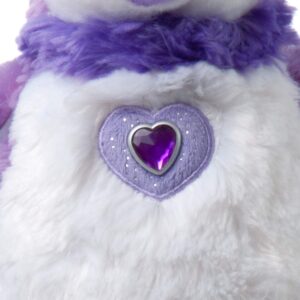 The Petting Zoo, Posh Penguin Stuffed Animal, Gifts for Girls, Purple Penguin Plush Toy 12 inches