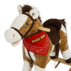 Rockin' Rider Henley Rocking Horse, Brown, Large