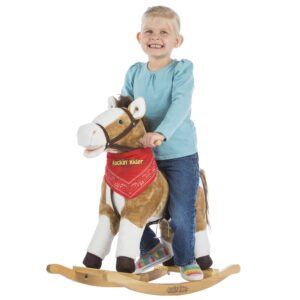 Rockin' Rider Henley Rocking Horse, Brown, Large