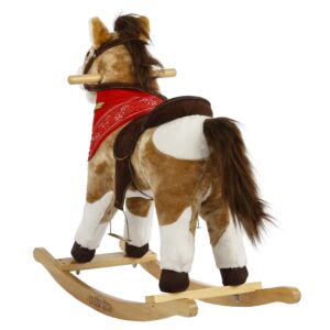 Rockin' Rider Henley Rocking Horse, Brown, Large