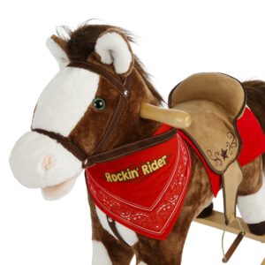 Rockin' Rider Laredo Rocking Horse Ride On Brown, Large