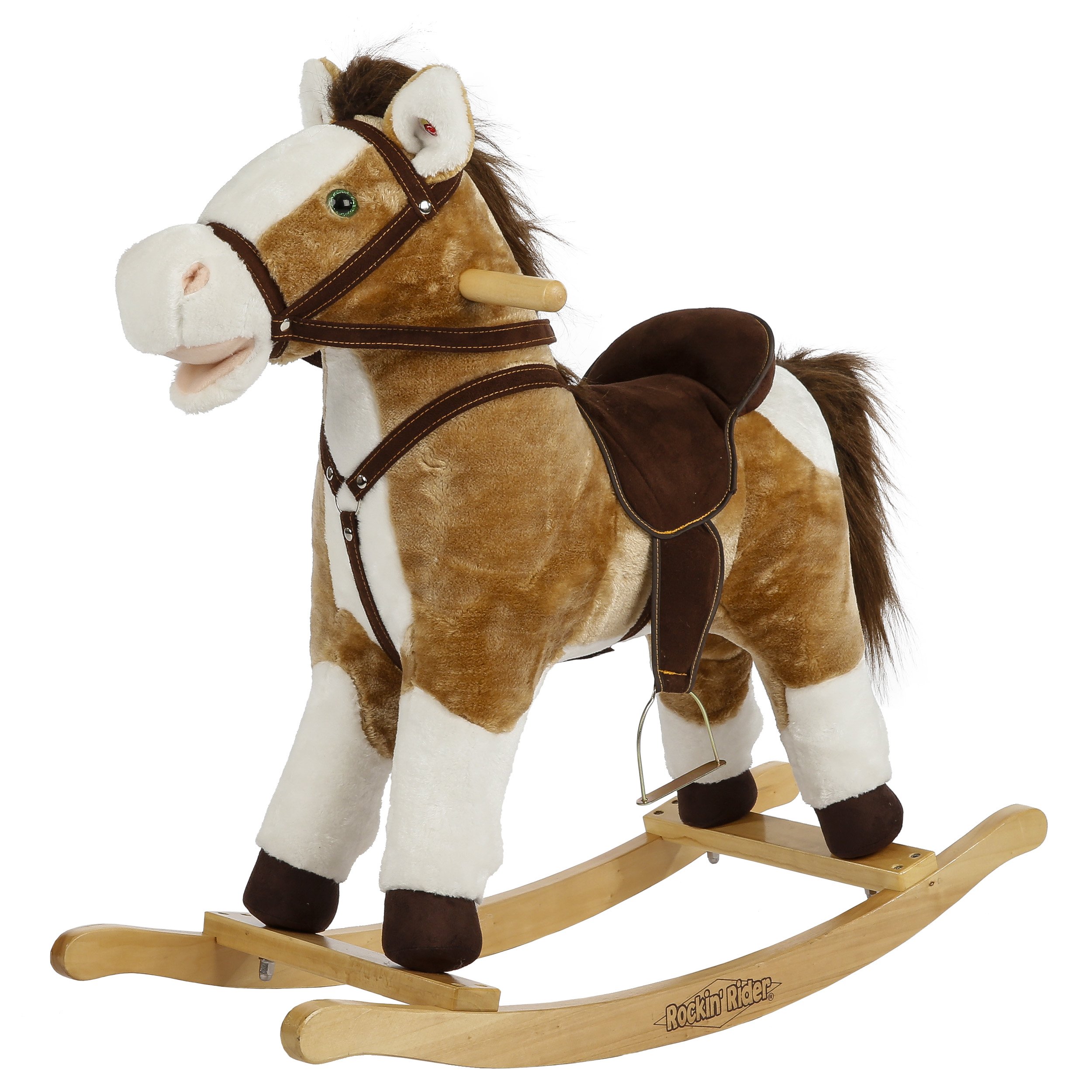 Rockin' Rider Henley Rocking Horse, Brown, Large