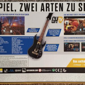 Guitar Hero Live for PS4 - English Game/German Box Cover