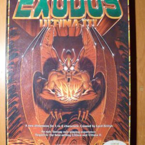 Ultima III: Exodus - Commodore 64, Atari 400, 800, 1200 (PC, 1983)