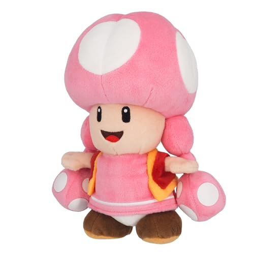 Sanei Super Mario All Star Collection AC33 Toadette 7.5" Plush