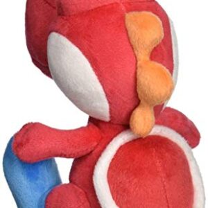 Little Buddy 1389 Super Mario All Star Collection Red Yoshi Plush, 7"