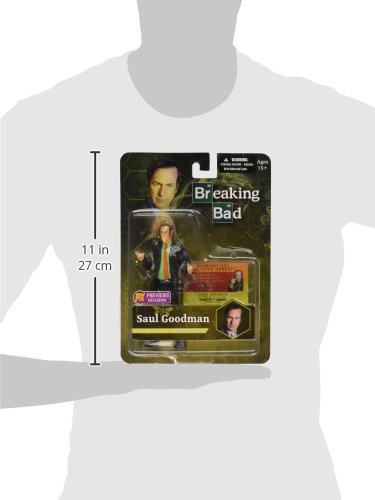 Mezco Toys Breaking Bad: Saul Goodman (Green Shirt Version) 6" Action Figure