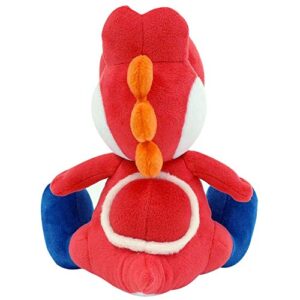 Little Buddy 1389 Super Mario All Star Collection Red Yoshi Plush, 7"